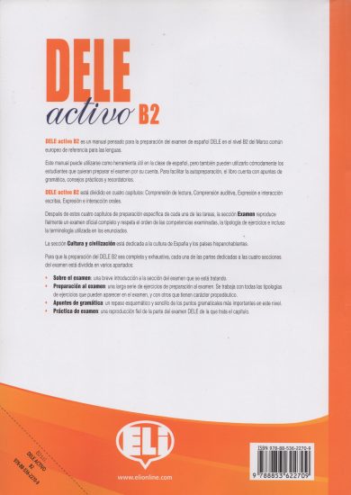 DELE Activo B2 + CD audio – Deportivo Publishing